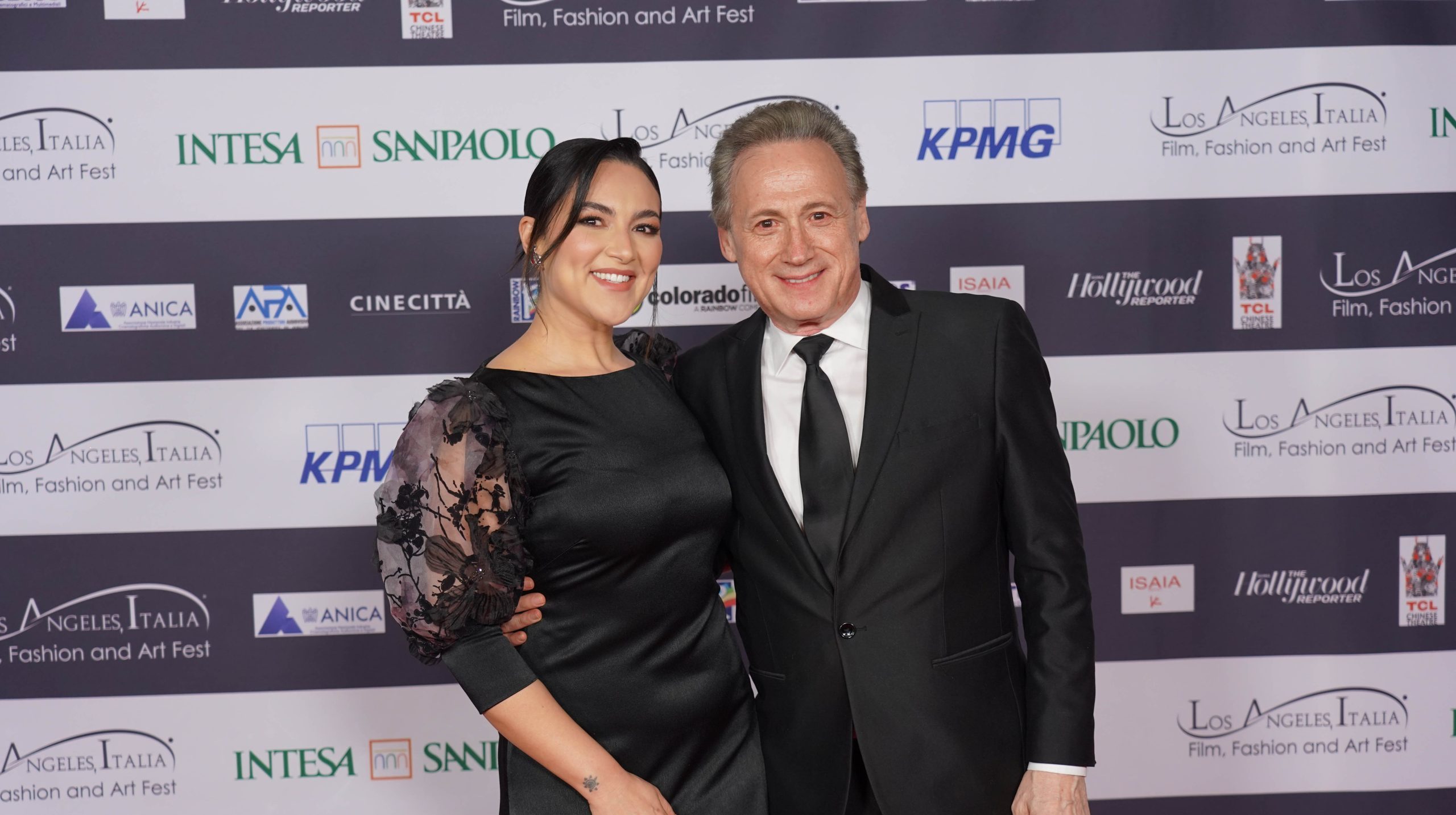 SPECIAL GUESTS BERNARD HILLER AND RAJAE BEZZAZ IN HOLLYWOOD, WITH THEIR ...